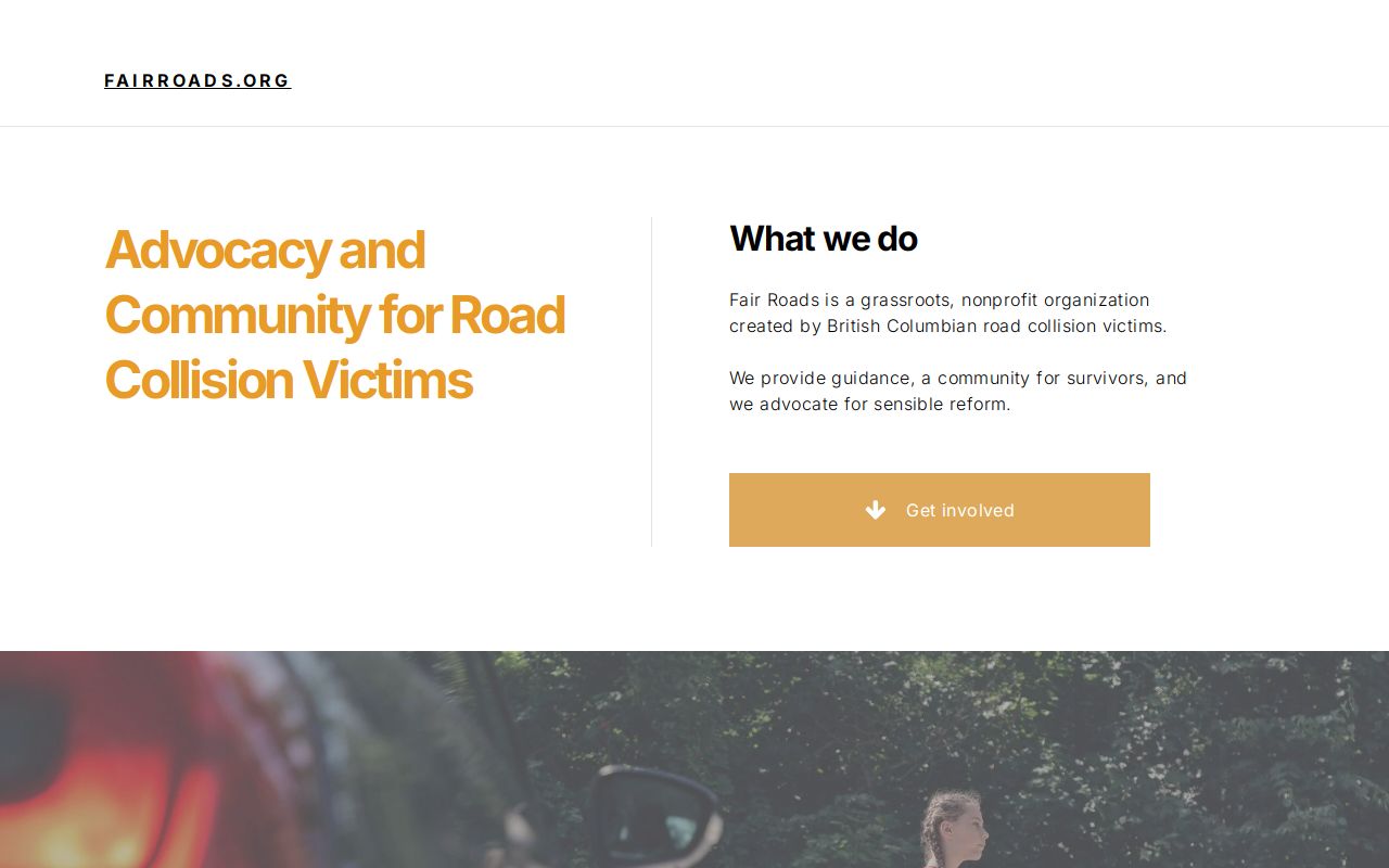 Fair Roads - Advocacy and Community for Road Collision Survivors